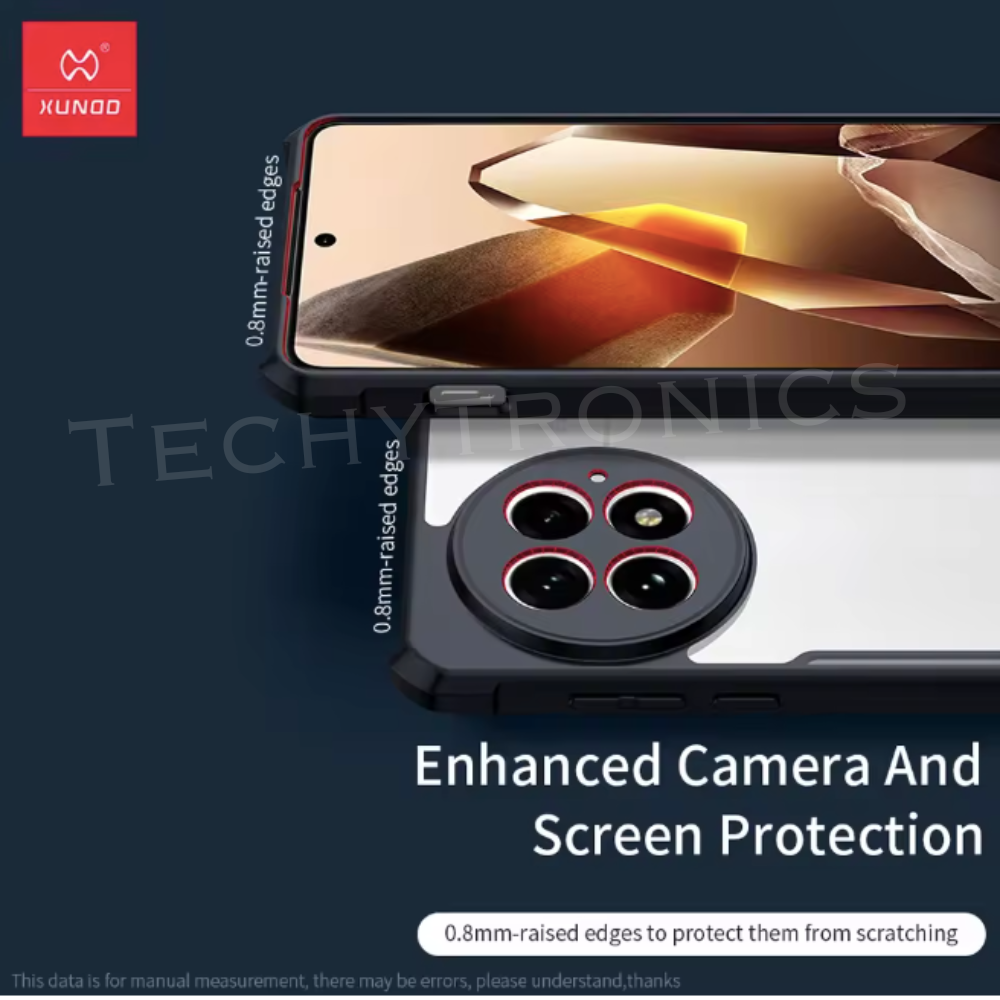 Xundd OnePlus 13 Transparent Phone Case Cover Shockproof Bumper ...